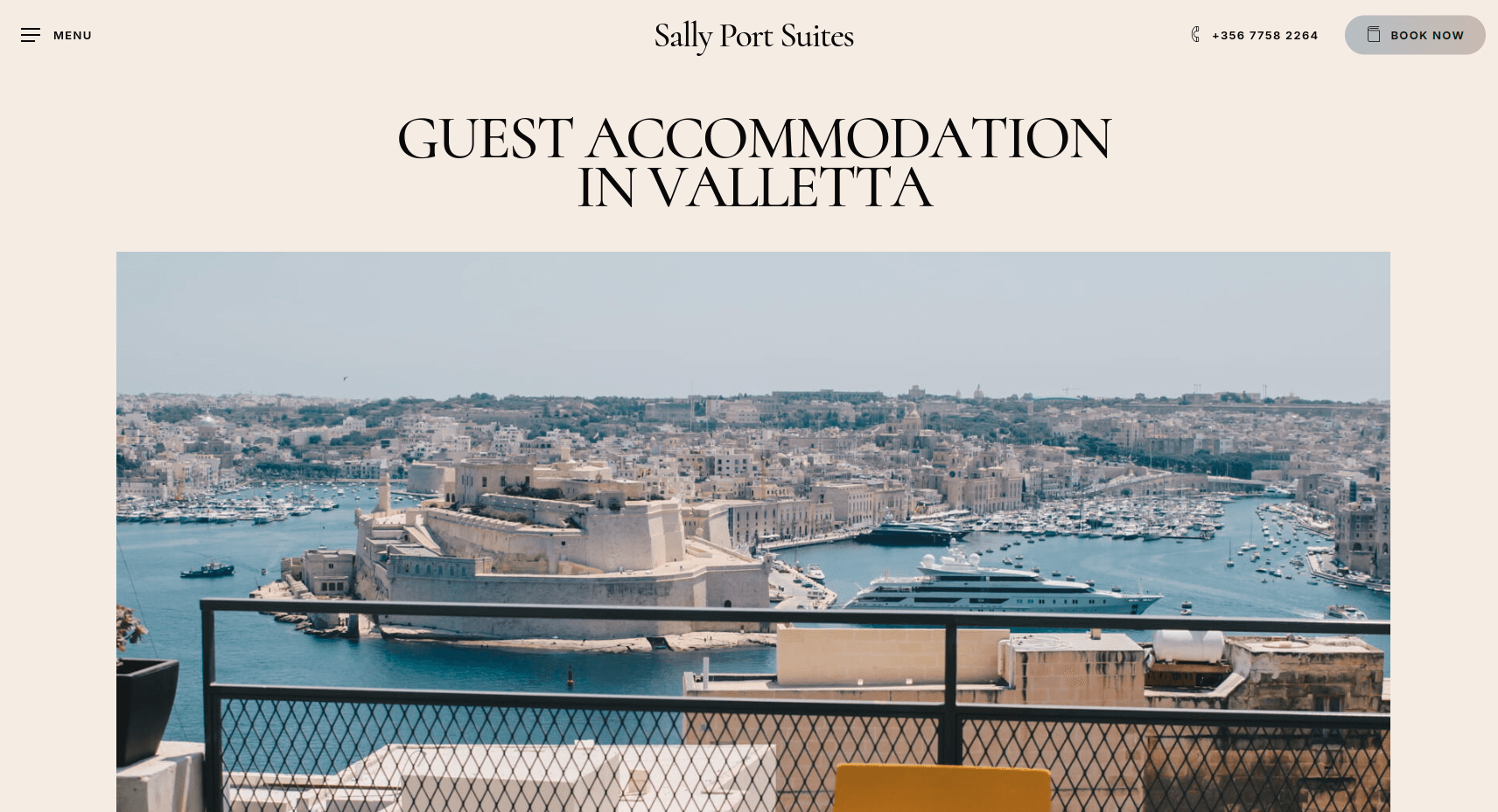Best Place to Stay in Valletta | Sally Port Suites Malta